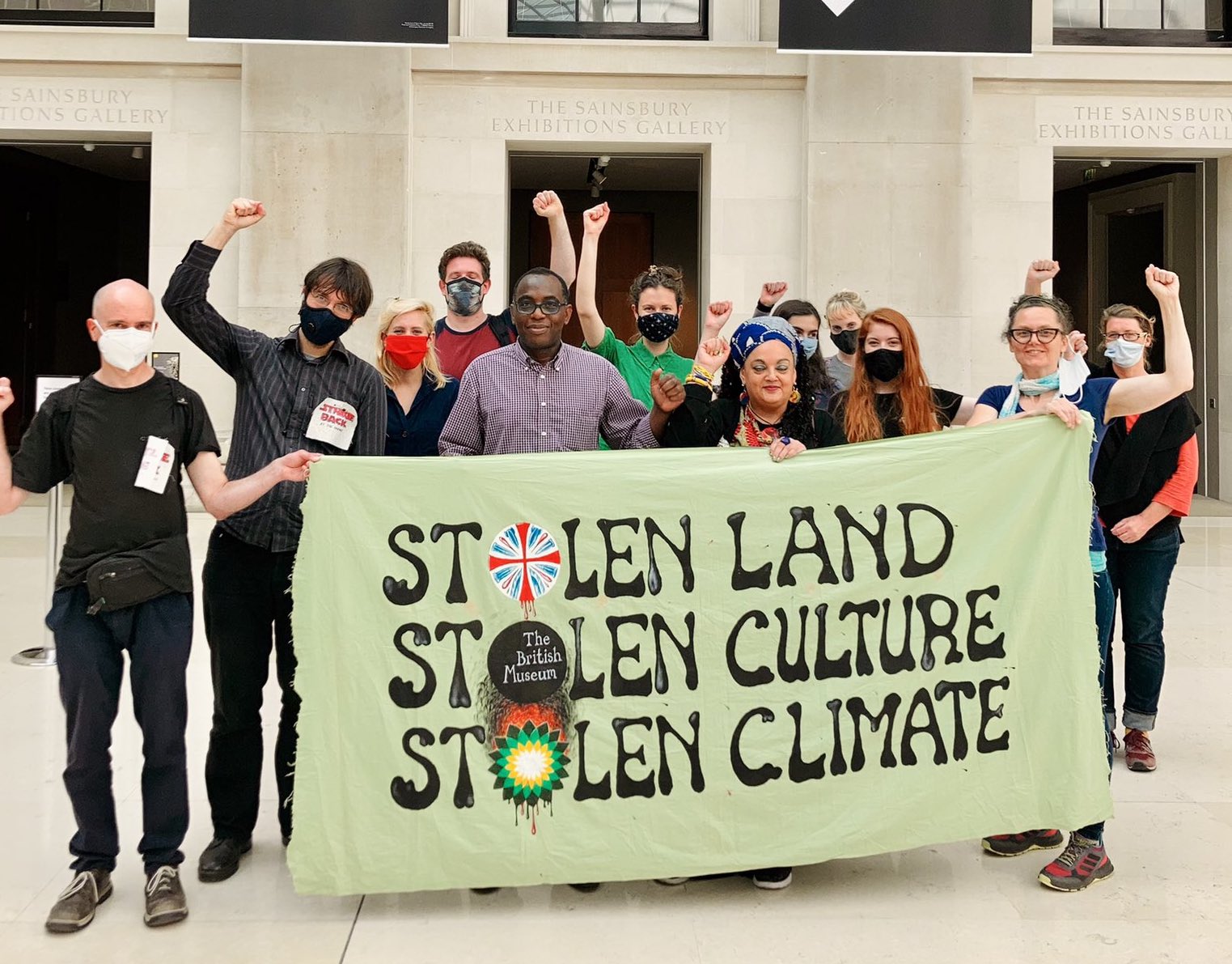 British Museum closes Africa Gallery in response to our protest tour ...