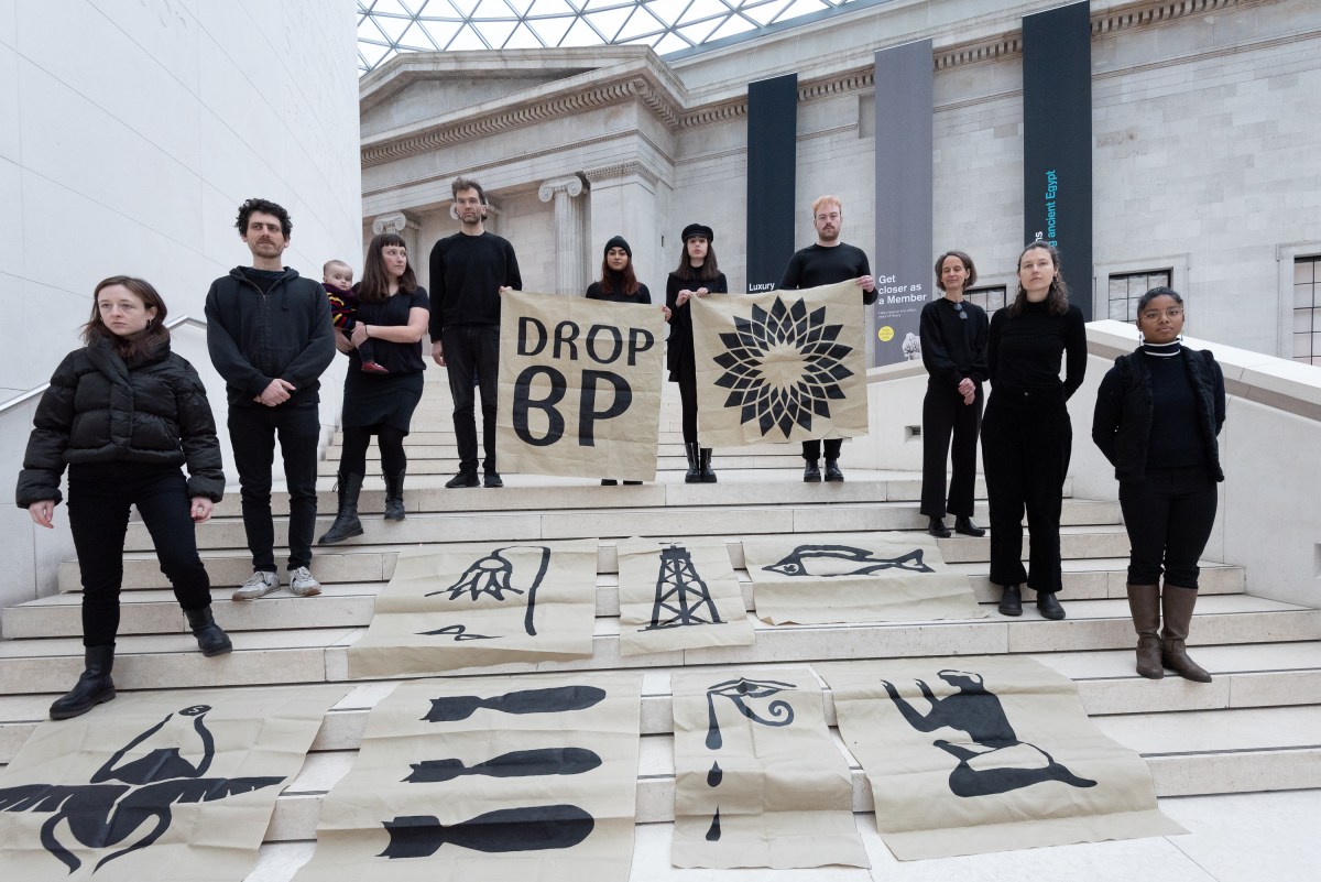 Creative “sing-in” at British Museum, targeting BP-sponsored exhibition ...